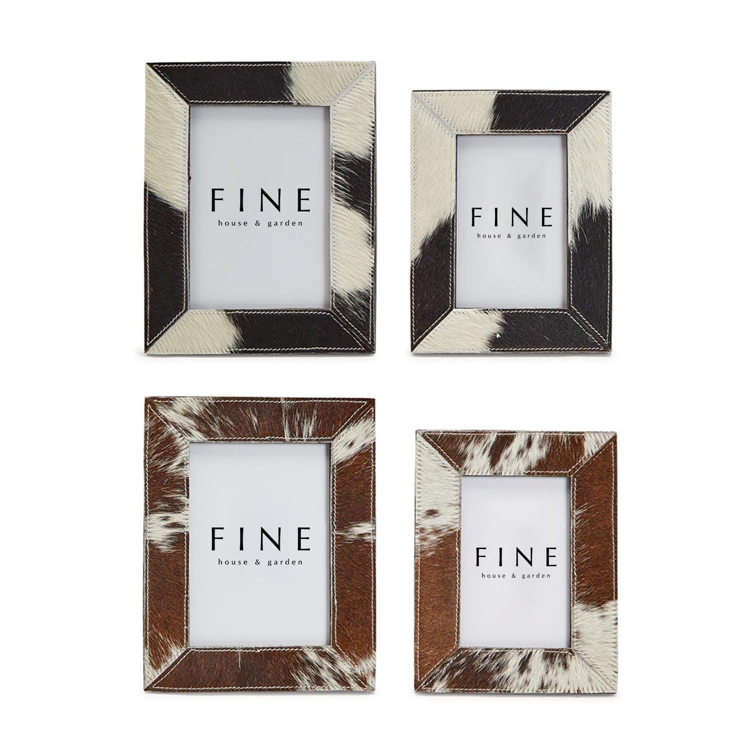 Cowhide Frame | FINE House & Garden